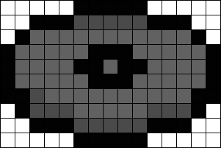 Minecraft Music Disk Stal Perler Bead Pattern | Bead Sprites | Simple ...