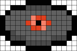 Minecraft Music Disk Chirp Perler Bead Pattern | Bead Sprites | Simple ...