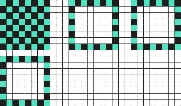 Very Small Shaker Cube Perler Bead Pattern | Bead Sprites | Simple Fuse ...