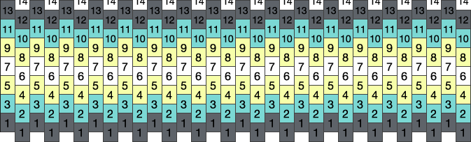 Autism Pride! Pony Bead Patterns | Simple Kandi Patterns for Kandi Cuffs