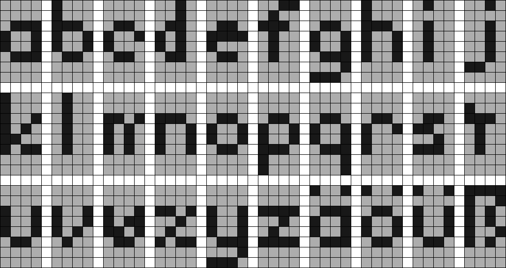 Lowercase Alphabet Blocks Perler Bead Pattern | Bead Sprites | Simple ...