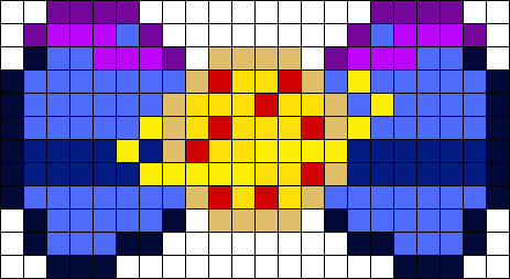 Perler Bow Alien Toy Story Perler Bead Pattern | Bead Sprites | Simple ...