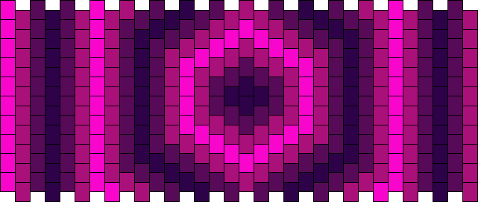 Kandi Patterns for Kandi Cuffs - Simple Pony Bead Patterns