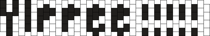Yippee!!!!! Cuff Pony Bead Patterns | Simple Kandi Patterns for Kandi Cuffs