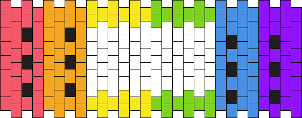 Dandy's World Bandage / Dandaid Cuff (Multi-Stitch) Pony Bead Patterns ...