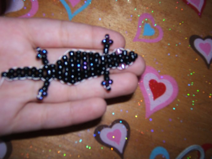 mini lizard by pinkrose - Kandi Photos on Kandi Patterns