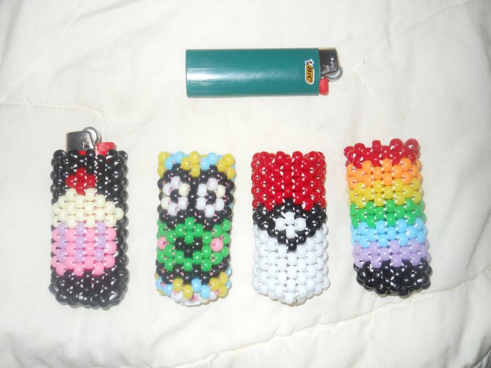 lighter cases by sparkleboi - Kandi Photos on Kandi Patterns