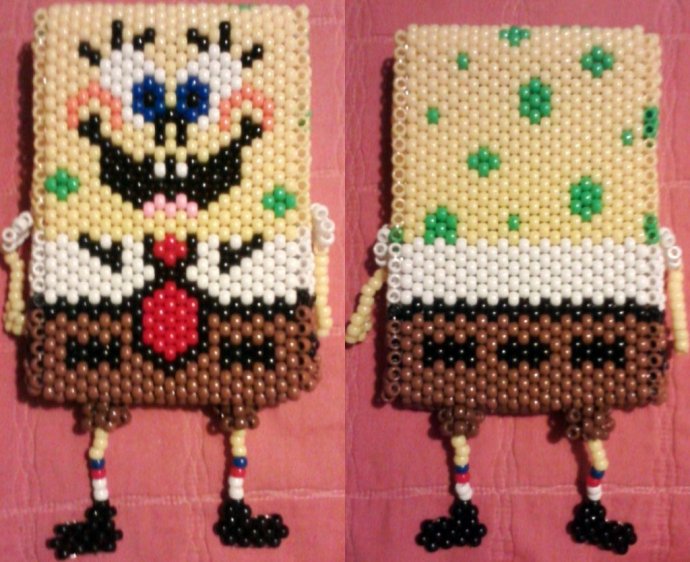 3D SpongeBob(: by simply_sydney - Kandi Photos on Kandi Patterns