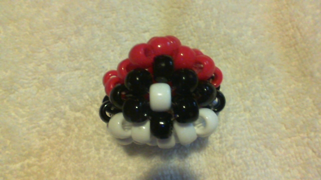 pokemon ball kandi by sarahcervantes_ - Kandi Photos on Kandi Patterns