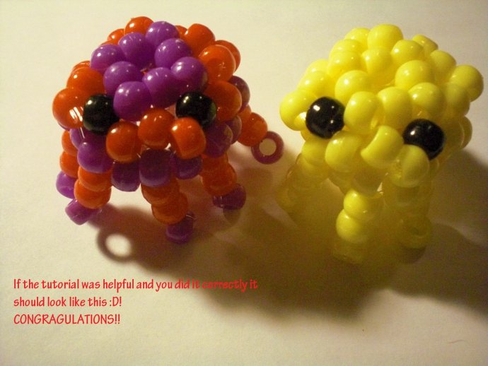 3D kandi octopus tutorial by CandyKoRn - Kandi Photos on Kandi Patterns