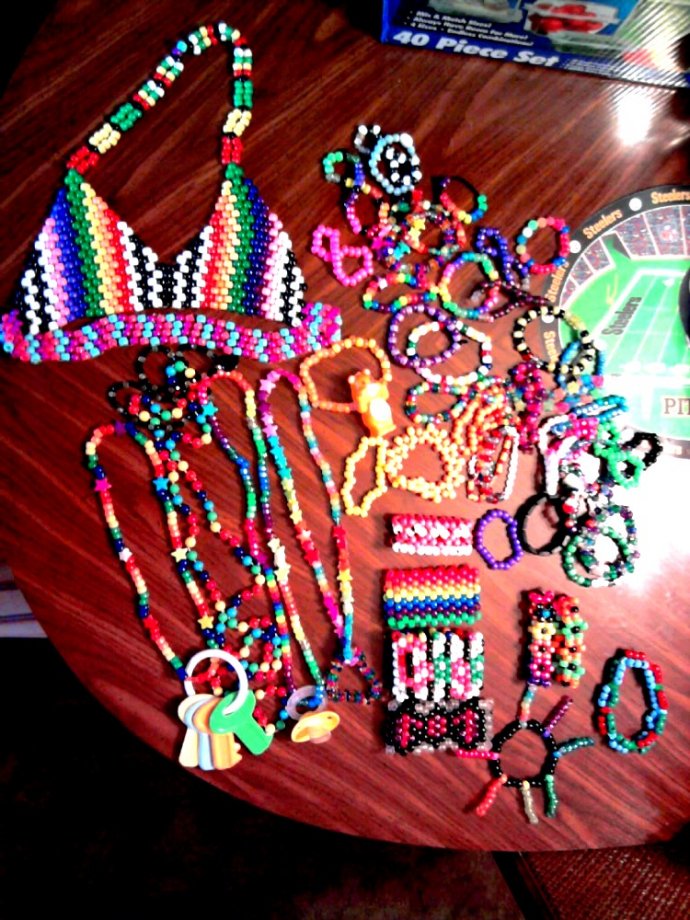 some of my kandi :3 by CarolineChaos - Kandi Photos on Kandi Patterns
