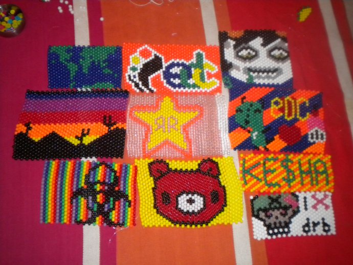 my panels by cancerfree2012 - Kandi Photos on Kandi Patterns