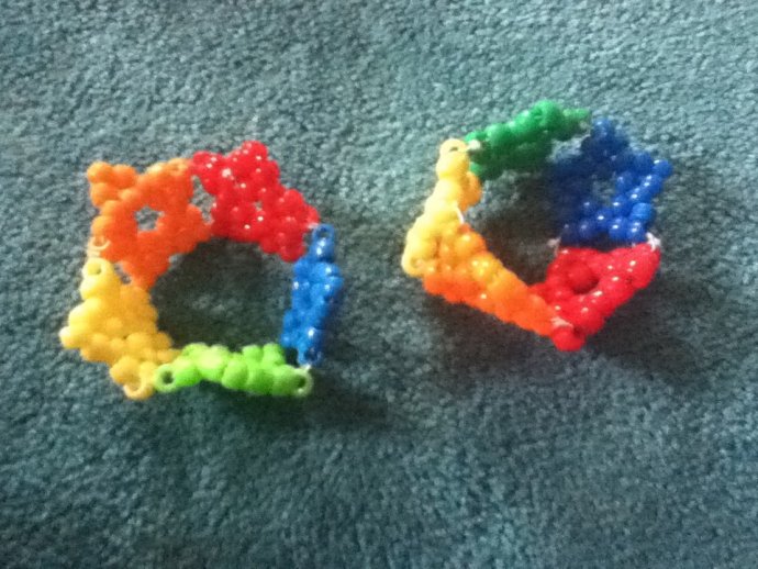 Star cuffs by H3idii - Kandi Photos on Kandi Patterns