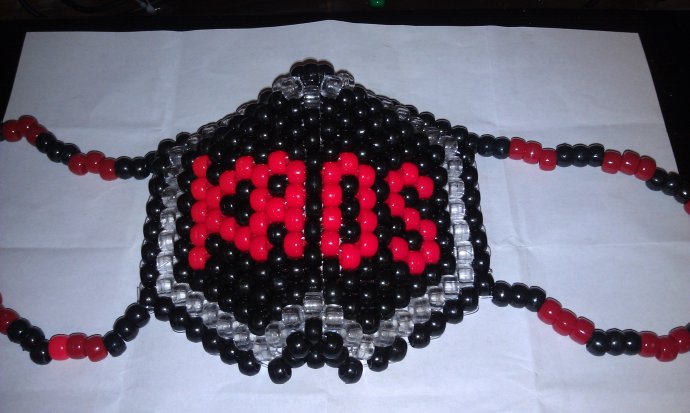 Kaos Kandi Mask by AriesStar81 - Kandi Photos on Kandi Patterns