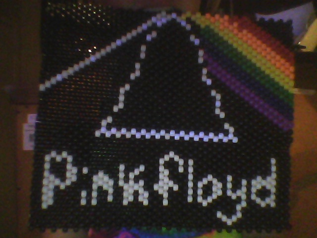Pink Floyd mat by Dreamer - Kandi Photos on Kandi Patterns
