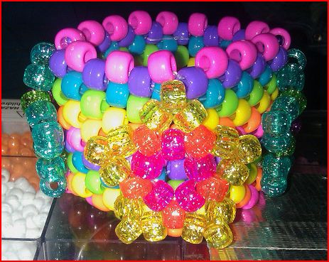4-Star Kandi Cuff by Hah-Hah-Haven - Kandi Photos on Kandi Patterns