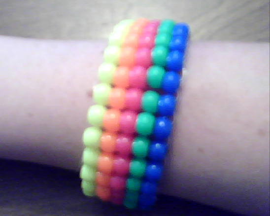 Rainbow Ladder :) by KandiiKidd1234 - Kandi Photos on Kandi Patterns