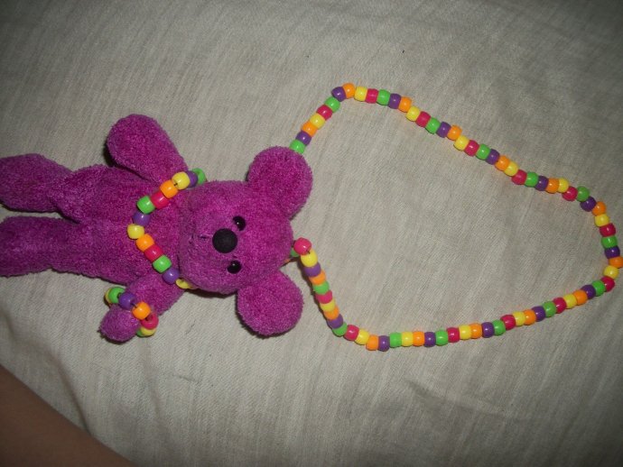 mouse kandi necklace by sunset50100 - Kandi Photos on Kandi Patterns