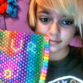 My mini kandi purse :D by kittieizapiggy - Kandi Photos on Kandi Patterns