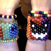 first cuffs by The_Gory_Fox - Kandi Photos on Kandi Patterns