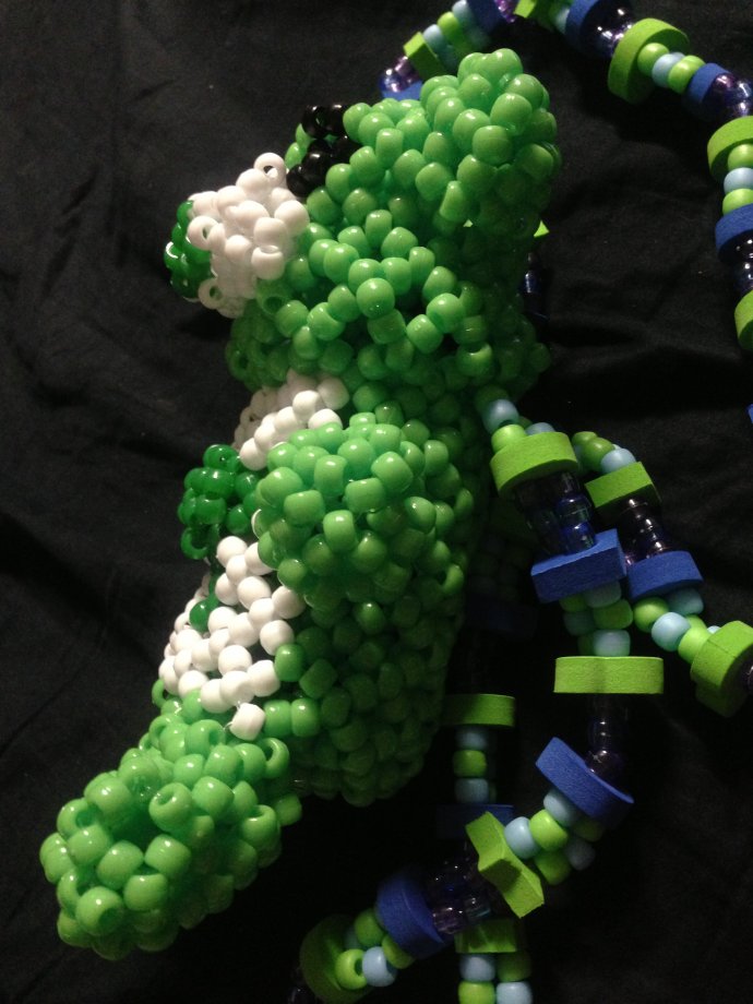 3d kandi good luck bear side by kokobear - Kandi Photos on Kandi Patterns