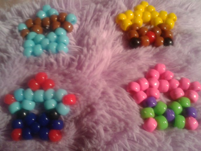 Spongebob Character Stars by XRadioactiveGummybearX - Kandi Photos on ...