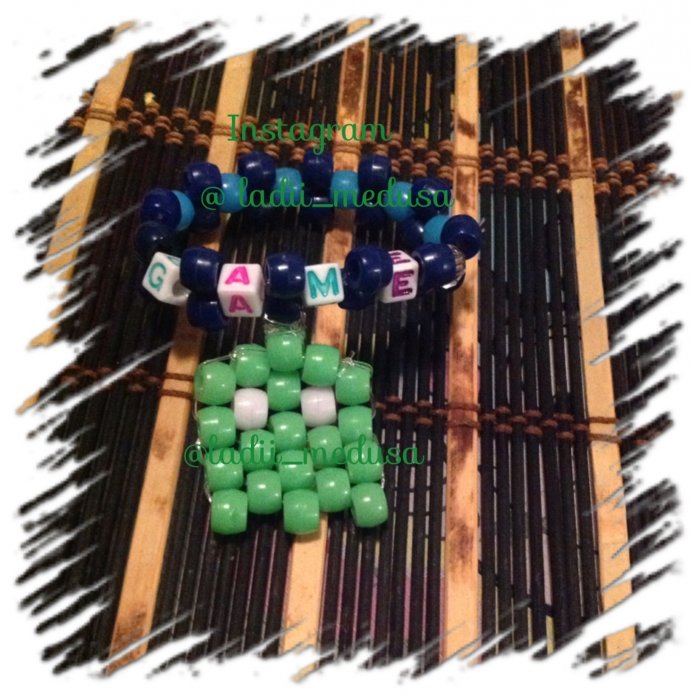 PAC man ghost by Ladii_medusa - Kandi Photos on Kandi Patterns