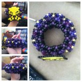 Abra cage cuff by Caramelapplez - Kandi Photos on Kandi Patterns