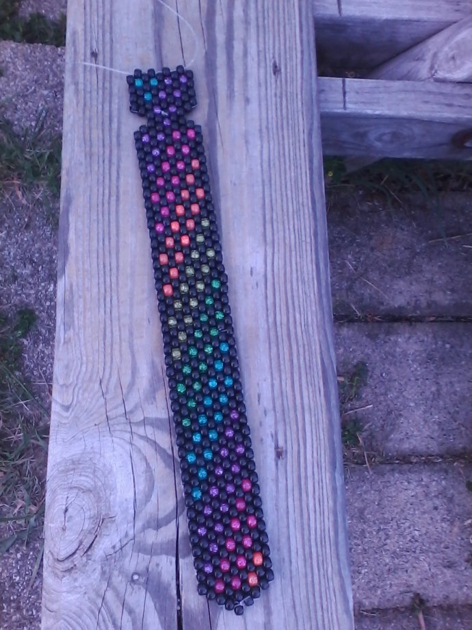 My first tie. by Vicktato - Kandi Photos on Kandi Patterns