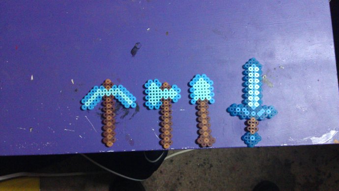 Minecraft Perler Tools! by DNXS1 - Kandi Photos on Kandi Patterns