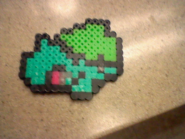 bulbasaur perler by glarey12345 - Kandi Photos on Kandi Patterns