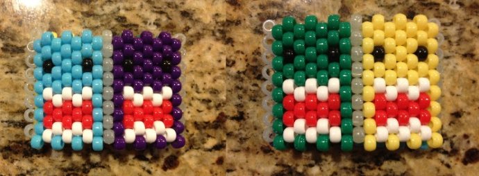 Rainbow Domo Kandi Cuff by TwoStripesForUnity13 - Kandi Photos on Kandi ...