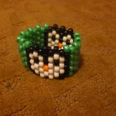 Penguin Cuff by RonnieBlakeheart - Kandi Photos on Kandi Patterns