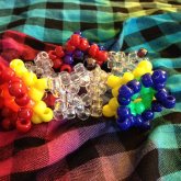 Flared Star Cuff by TheWindexKid - Kandi Photos on Kandi Patterns