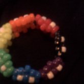 pacman cuff=) by BritishZebra - Kandi Photos on Kandi Patterns