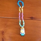 Minion necklace by gamzeemakara - Kandi Photos on Kandi Patterns