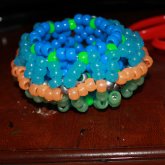 First UFO Cuff by JenniLuvsRainbows - Kandi Photos on Kandi Patterns