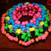 First Cage Cuff by JenniLuvsRainbows - Kandi Photos on Kandi Patterns