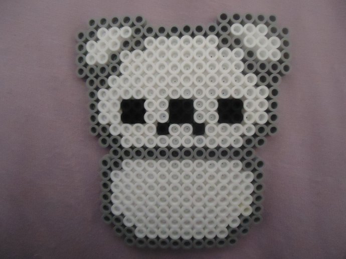 Winter Rilakkuma by PerlerHime - Kandi Photos on Kandi Patterns