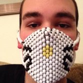 Hello Kitty Mask by FiniteWill - Kandi Photos on Kandi Patterns