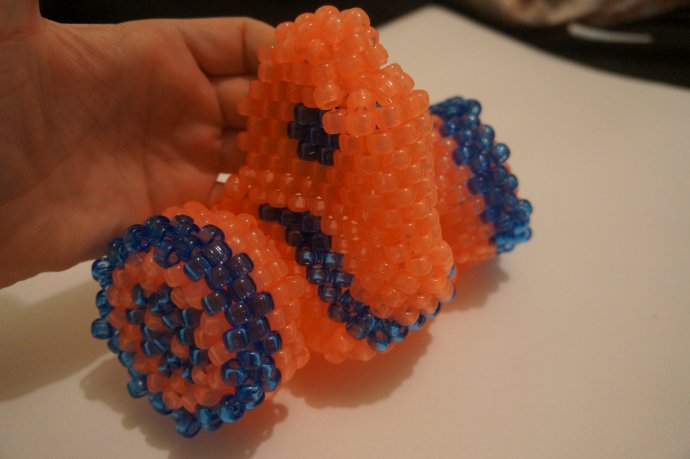 smiley kandi gas mask by Halodiablo - Kandi Photos on Kandi Patterns