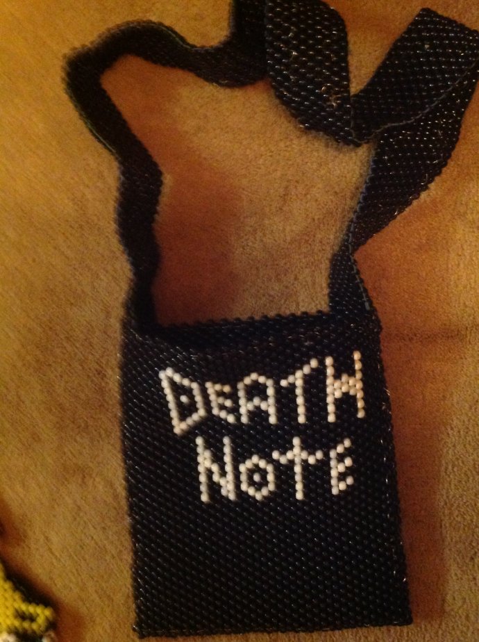 Death note bag by SunShower - Kandi Photos on Kandi Patterns