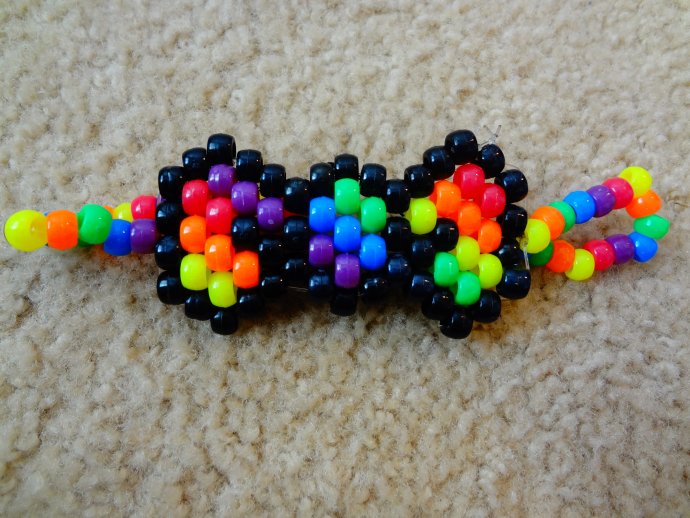 my bowtie (neck tie) by FANG_WILL_BITE - Kandi Photos on Kandi Patterns