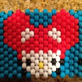 Hello Kitty Deadmau5 cuff by Happyfeet89 - Kandi Photos on Kandi Patterns