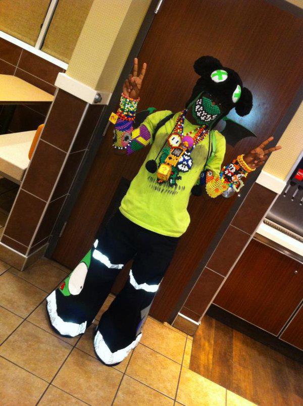 Kandi Kid outfit by Clownboy - Kandi Photos on Kandi Patterns