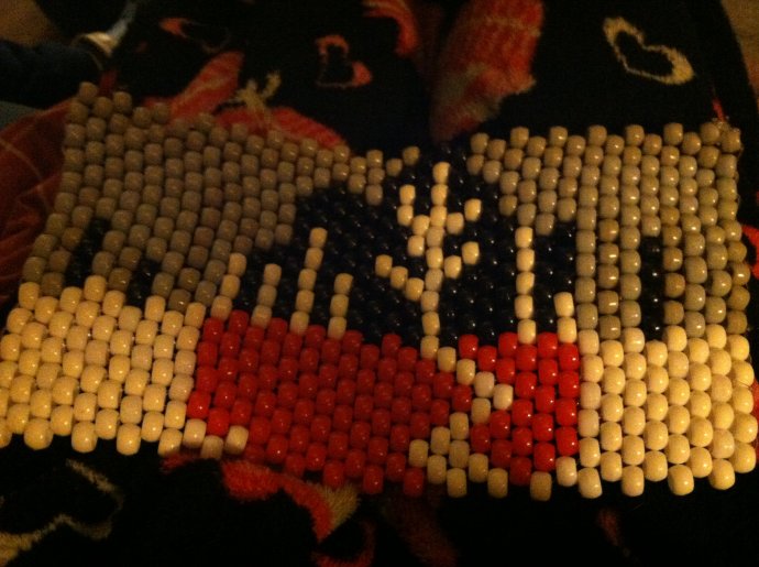 Sleeping With Sirens kandi poster/purse panel by imnotokay_i_promise ...