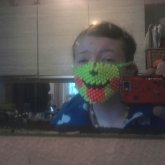 pikachu mask by amzy98 - Kandi Photos on Kandi Patterns