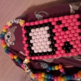 kandi Gameboy color necklace by Ryegan - Kandi Photos on Kandi Patterns