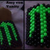 Monster Cuff by Amy_Von_Vanity - Kandi Photos on Kandi Patterns