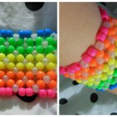 Ranbow X base cuff by uNIveRsE_jeWsE - Kandi Photos on Kandi Patterns
